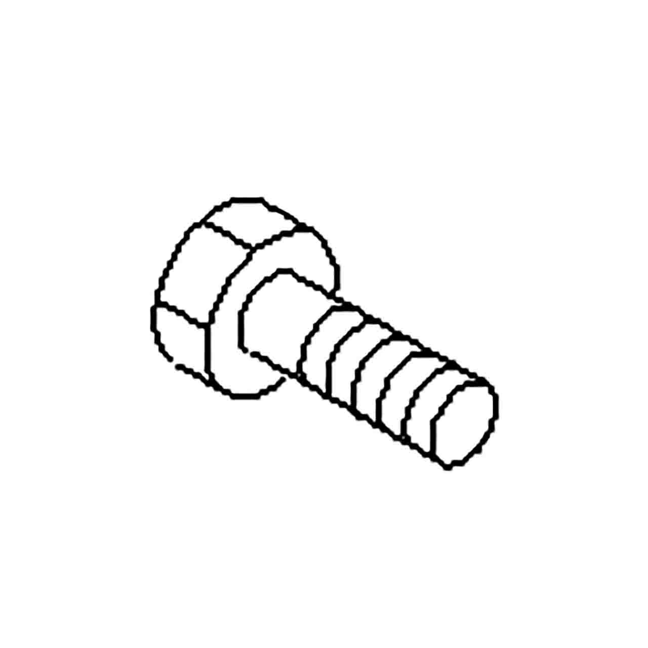 TORO - 125-7226 - BOLT - Original Part | Toro Mower Parts