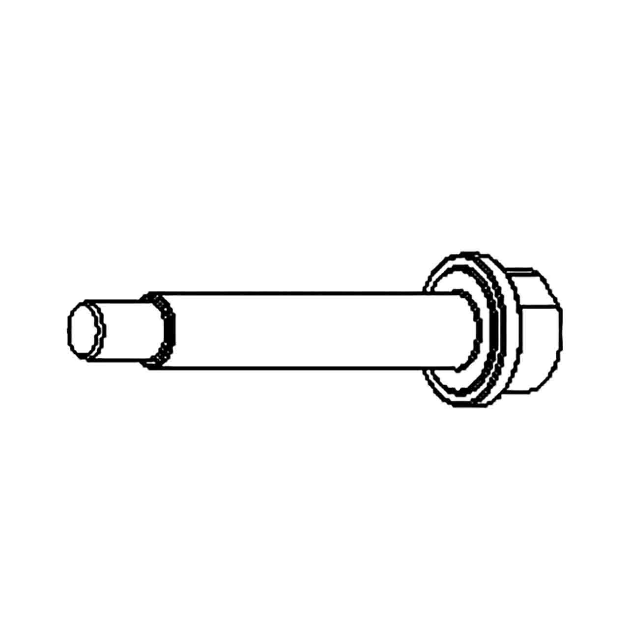 TORO - 126-7629 - SHAFT-SPINDLE - Original Part | Toro Mower Parts