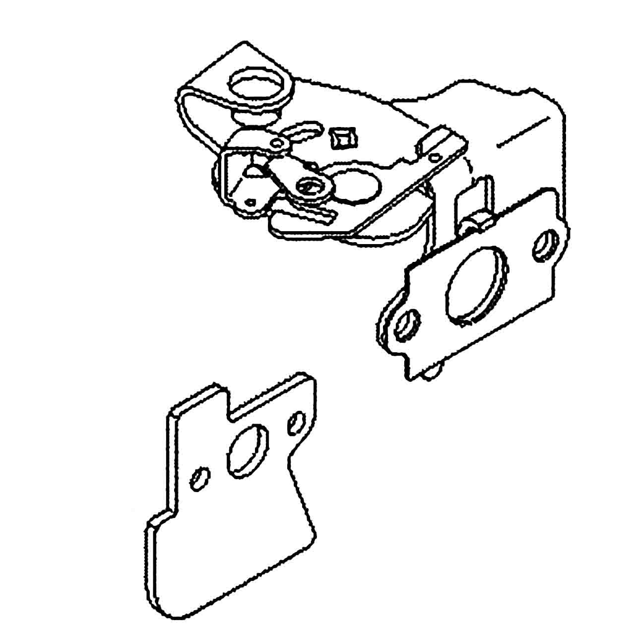 TORO - 100-2891 - BRACKET-CONTROL - Original Part | Toro Mower Parts