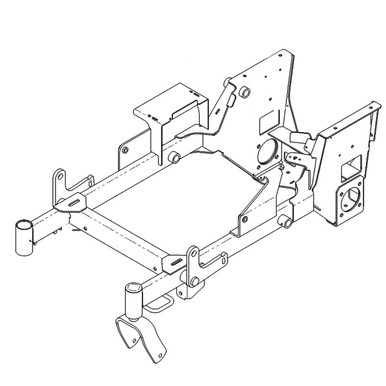 TORO 125-4650 - FRAME ASSEMBLY - Genuine Part