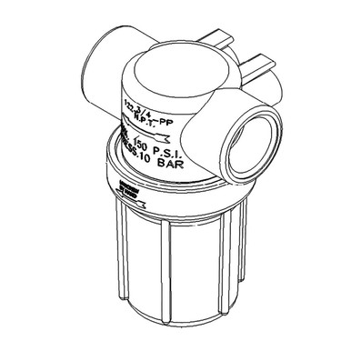 TORO 126-4374 - STRAINER-LINE - Genuine Part