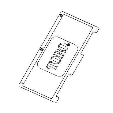 TORO 126-7216 - ACCESS PANEL WITH DECAL - Genuine Part