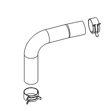 TORO - 127-4704 - PIPE - Original Part | Toro Mower Parts