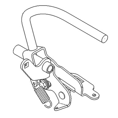 TORO 132-5158 - RIGHT HAND CONTROL HANDLE ASSEMBLY - Genuine Part