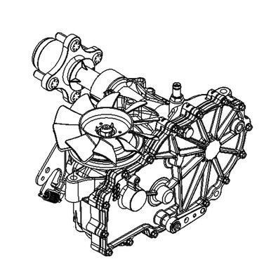 TORO 135-0139 - RIGHT HAND TRANSAXLE ASSEMBLY - Genuine Part