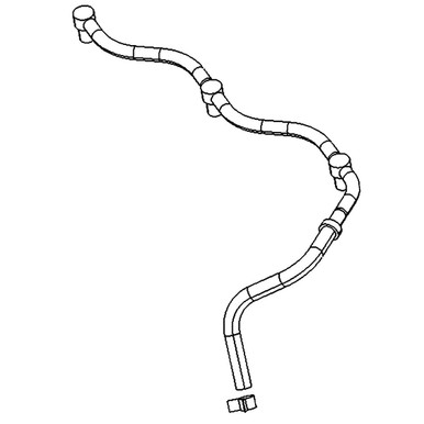TORO 135-4023 - FUEL/OIL RETURN PIPE ASSEMBLY - Genuine Part