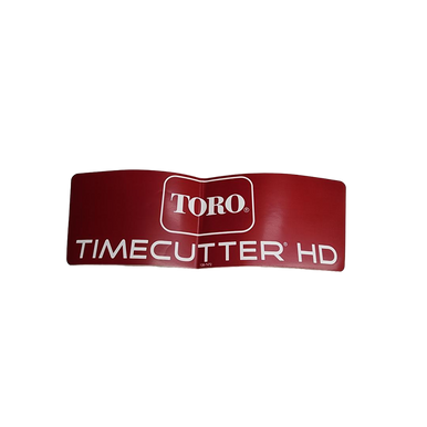 TORO 136-7472 DECAL-TIMECUTTER HD - Genuine Part