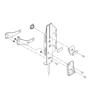 TORO - 137-9216 - KIT-BUCKET MOUNT - Original Part | Toro Mower Parts