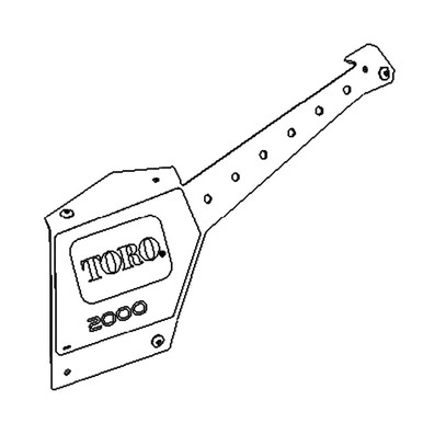 TORO 140-4353 - DECAL-2000 LEFT HAND - Genuine Part