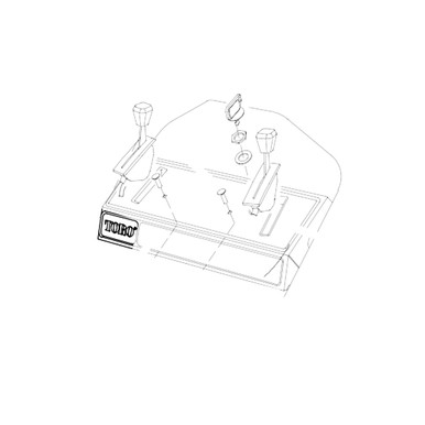TORO - 95-6133 - ASSEMBLY-CONTROL PANEL WITH DECALS - Original Part ...