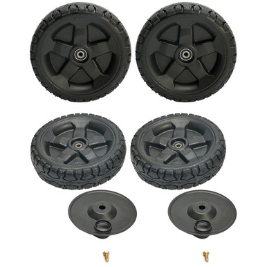 Complete Tire Kit For 21" Commercial Heavy-Duty Recycler Walk-Behind ...