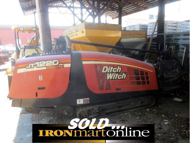 Ditch Witch JT 1220 Mach 1 Horizontal Directional Drill