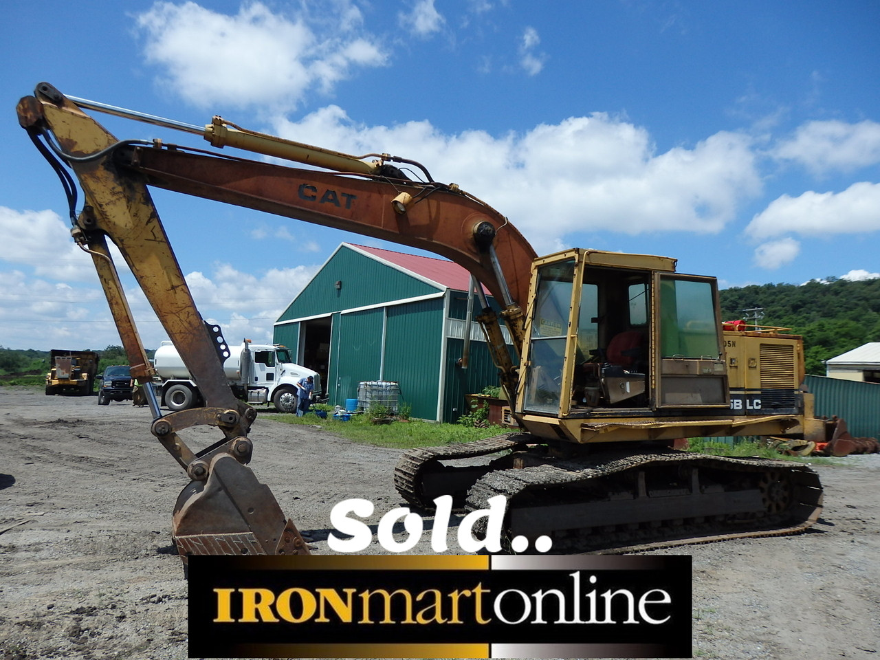 1987 Caterpillar 225 B LC Excavator Used For Sale