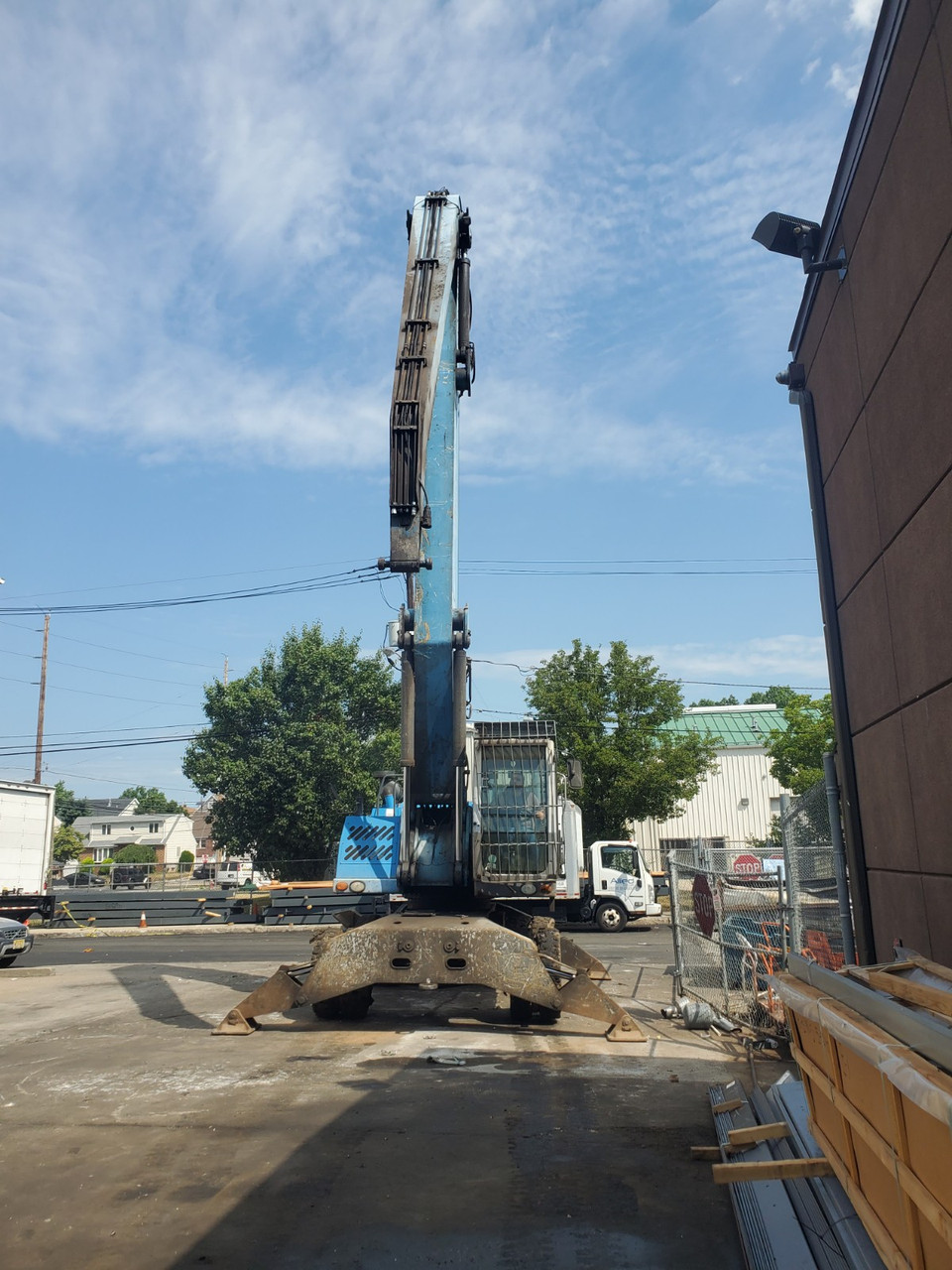 Used 2011 Terex Fuchs MHL 350 - MATERIAL SCRAP HANDLER - 51' Reach ...