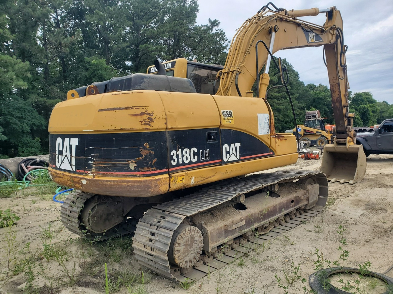 CAT EXCAVATOR 318C LN