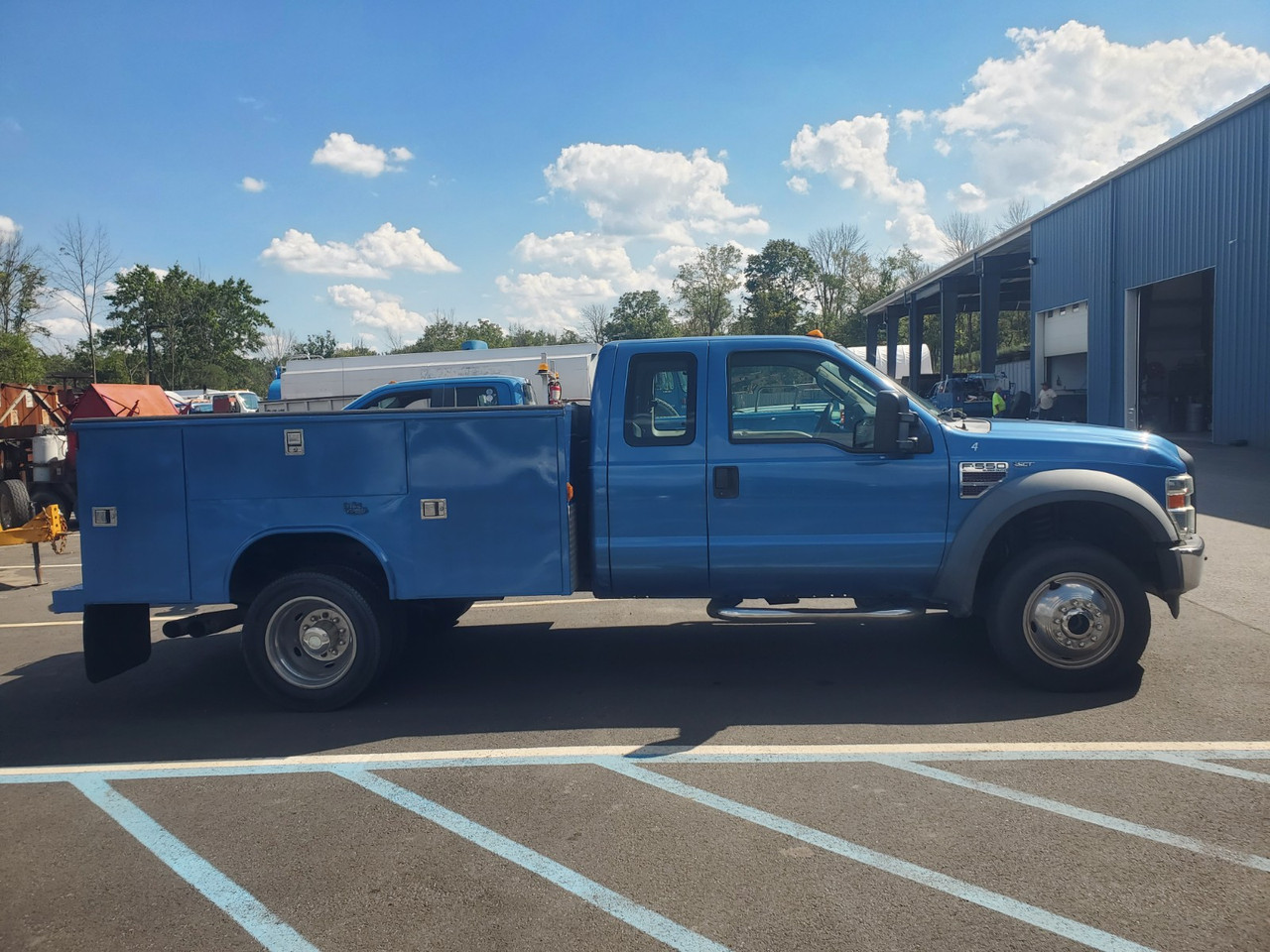 FORD F550 XL Super Duty Utility - Ext-A-Cab, 4 Door, 4x4, Low Miles 35k ...
