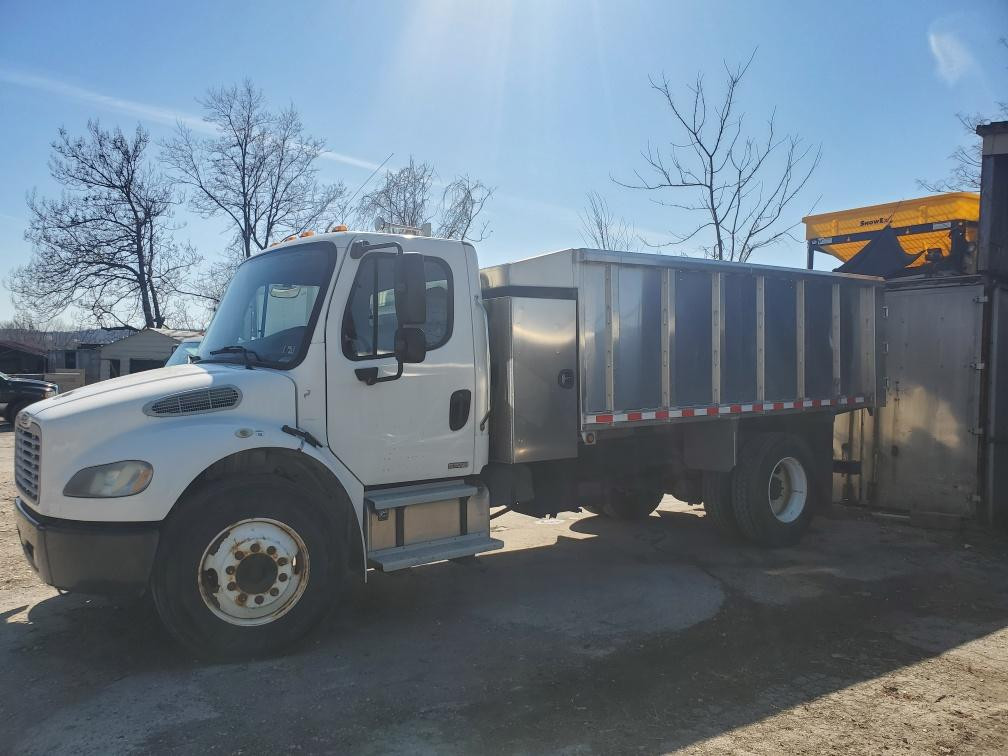 Used FREIGHTLINER M2 CDL, 14' Aluminum Body, CAT C7 w/196,251. Equipped ...