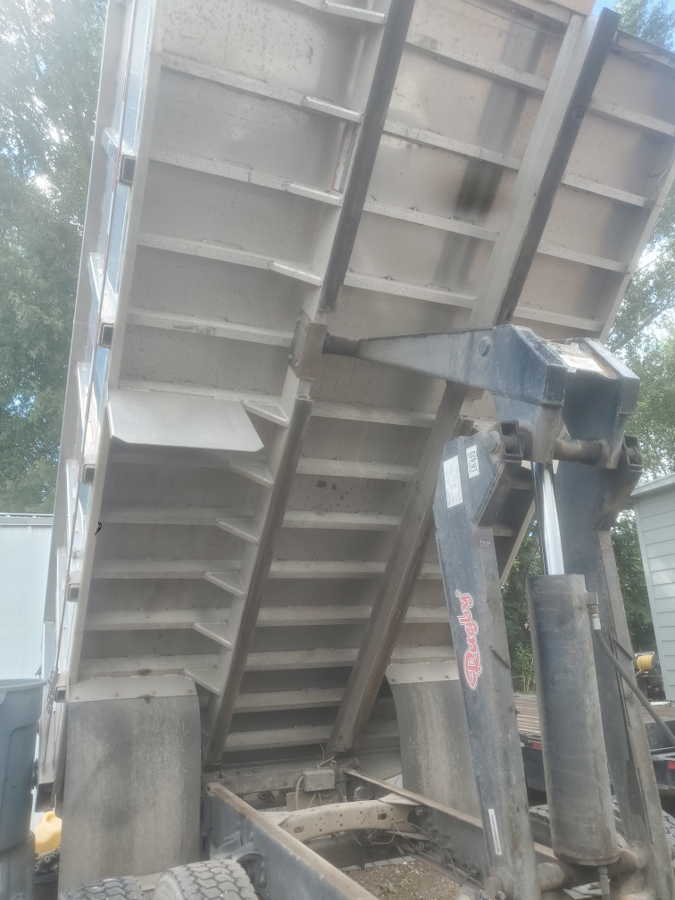 Used FREIGHTLINER M2 CDL, 14' Aluminum Body, CAT C7 w/196,251. Equipped ...