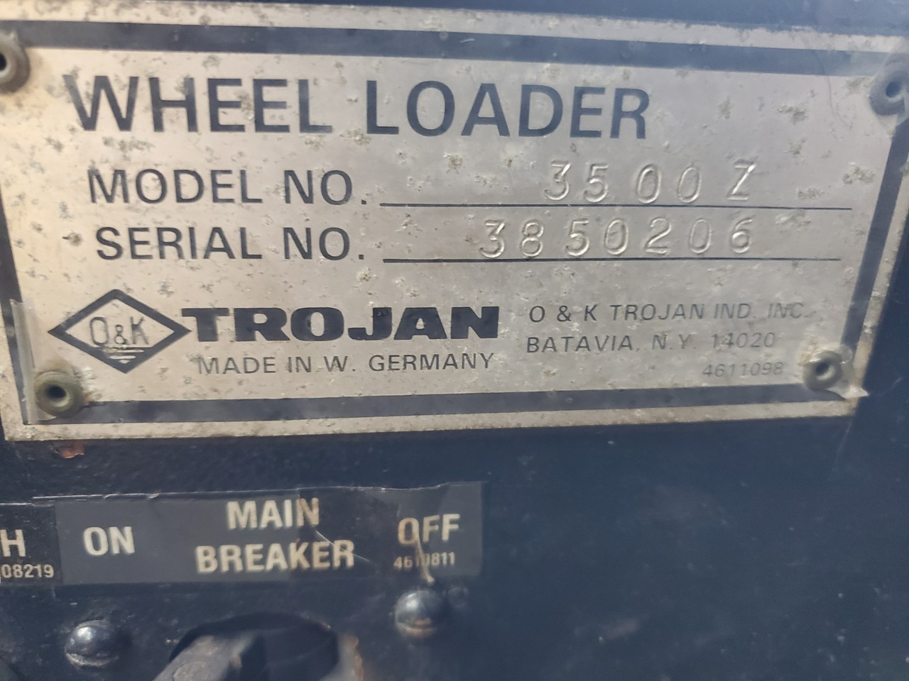 Used TROJAN 3500Z Wheel Loader for sale