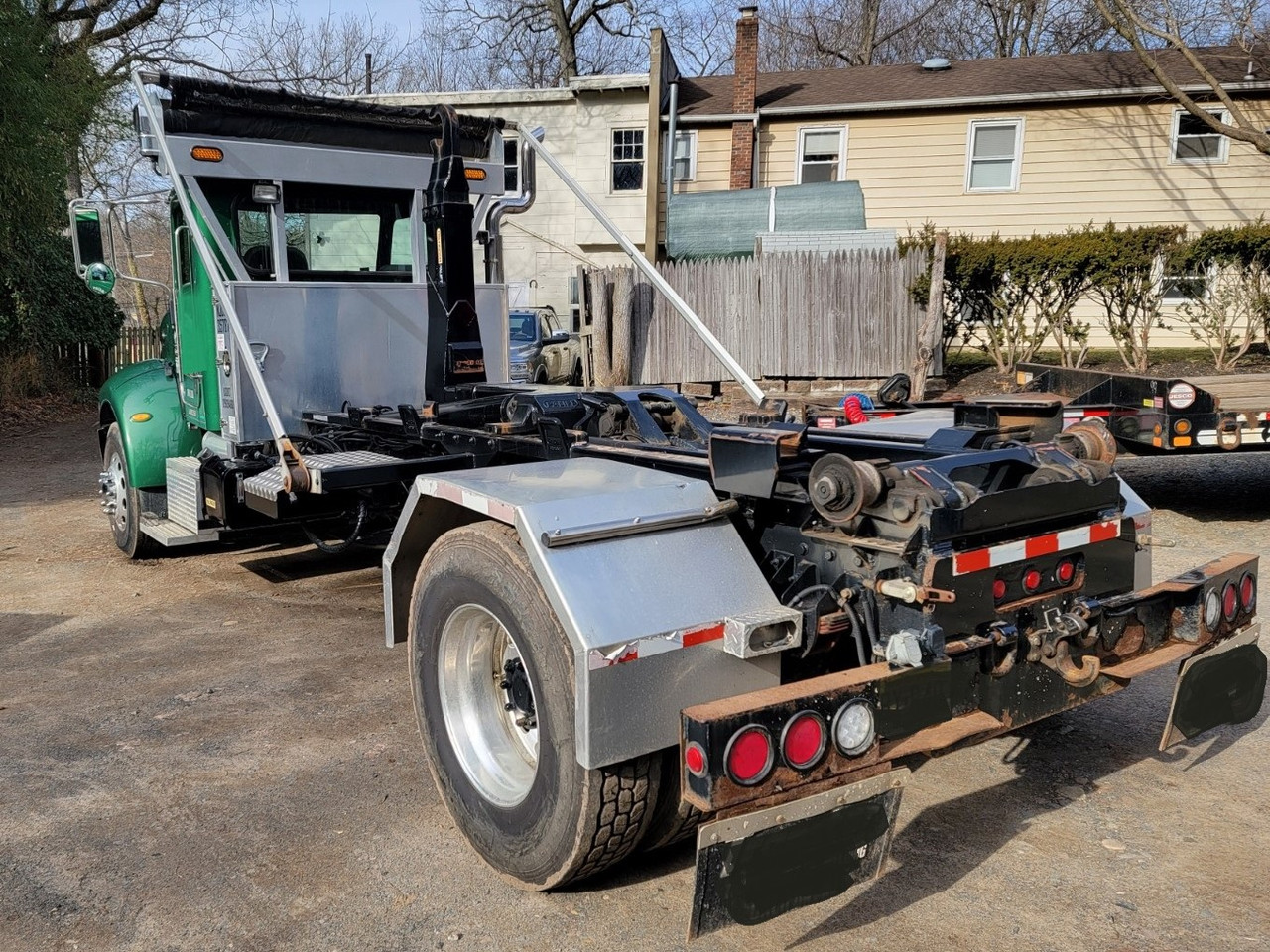 PETERBILT 337 54" PALFINGER HOOKLIFT