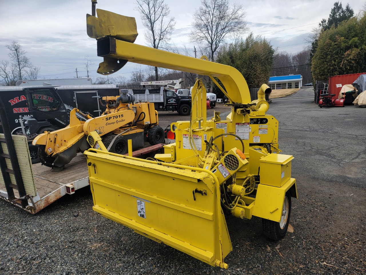 BRUSH BANDIT 250XP WOOD CHIPPER