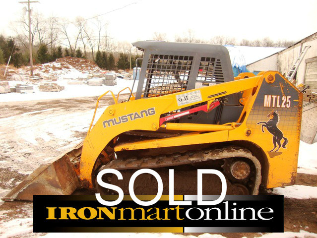Skid Steer used for sale | Mustang MTL25 Compact Multi Terrain | Track ...