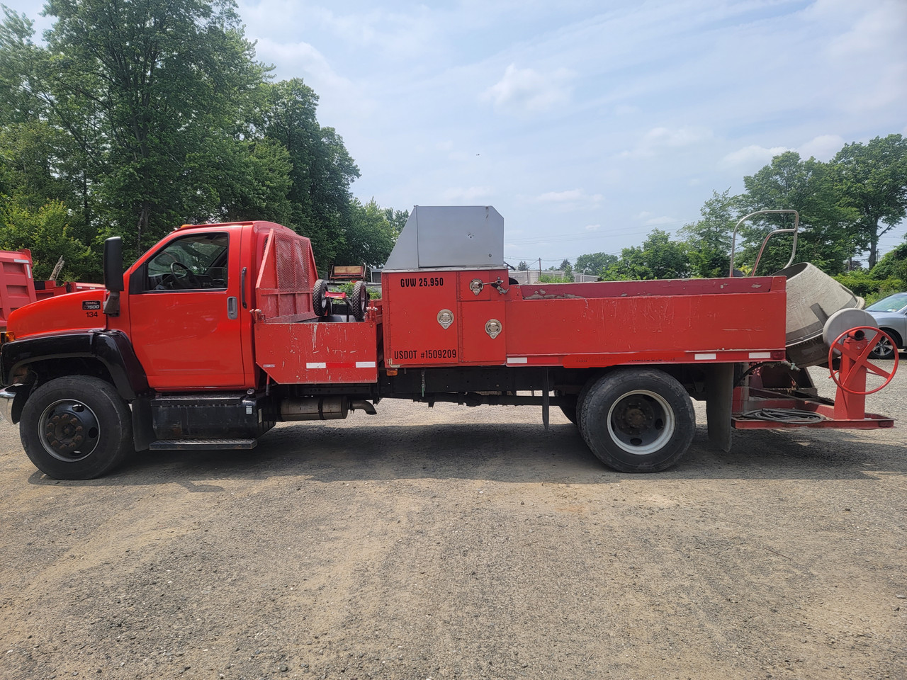 GMC 7500 Mason / Concrete Utility Truck
