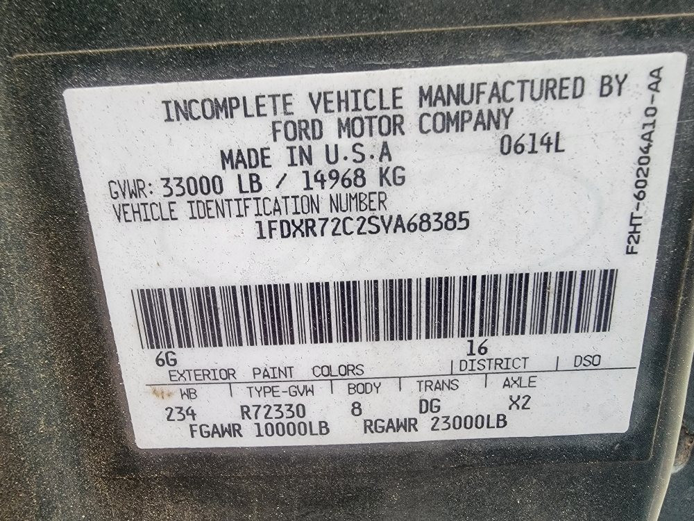 FORD L7000 Single Axle Dump 22' Rack Body