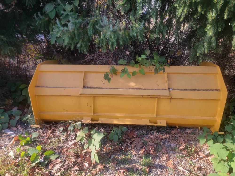 PROTECH SNOW PUSH BOX - 8ft. Skid Steer Mount, Excellent Condition ...