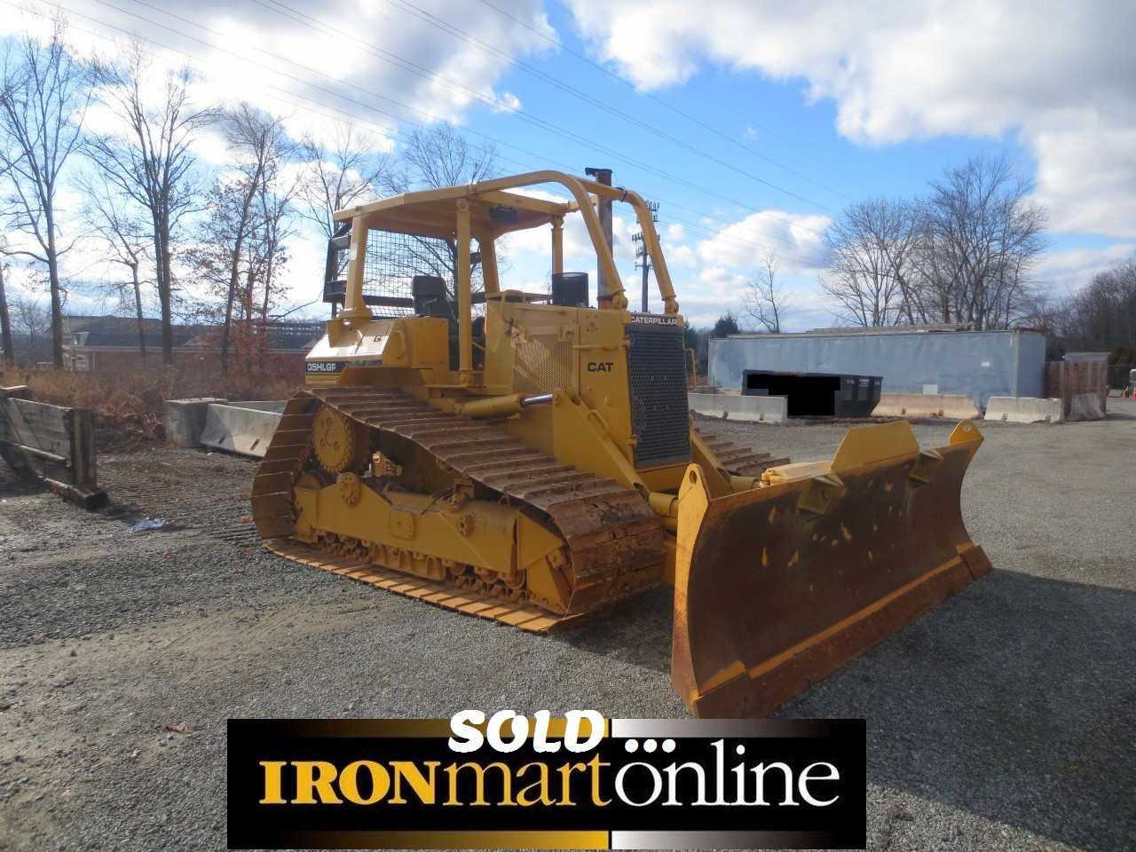 Caterpillar D5H LGP Dozer used for sale