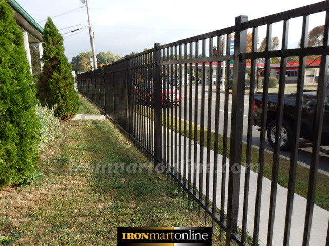 360 Feet of High Quality Aluminum Fencing by Jerith