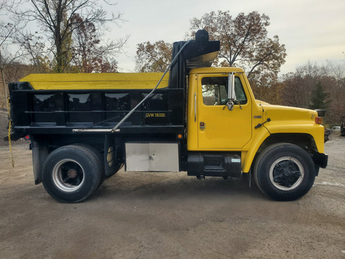 Used Single Axle Dump Trucks
