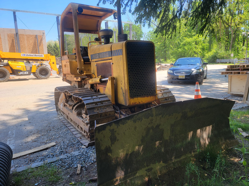 JOHN DEERE 450D DOZER - Open Rops Cab, 6 way PAT Blade, JD4045D 70hp ...