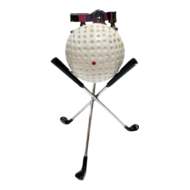 Mid Century Modern Novelty Pro Golf Ball Table Desk Lighter - Harveys ...