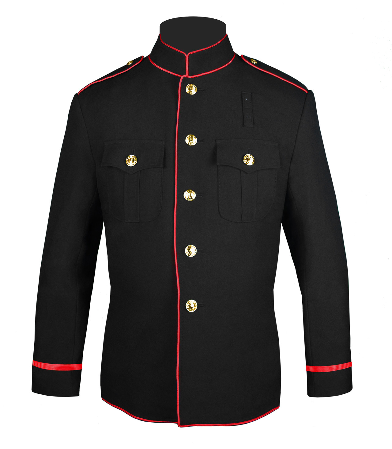 Hi Collar Fire Dept Coats | J. Higgins
