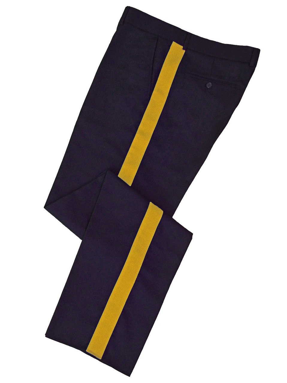 Navy & Gold Honor Guard Pants | J. Higgins, Ltd.