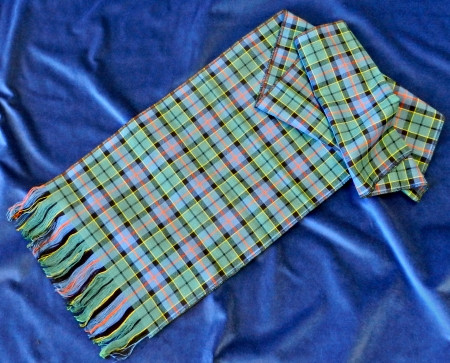 Tartan sashes at J. Higgins, Ltd.