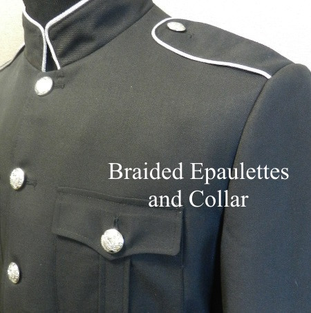 Black and Silver Class A Jacket | J. Higgins, Ltd.