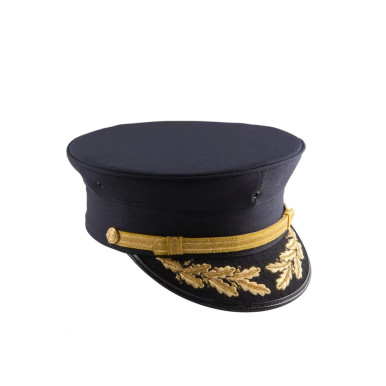 Navy and Gold Fire Bell Cap | J. Higgins