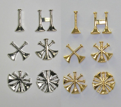 Fire Department Collar Brass| J. Higgins