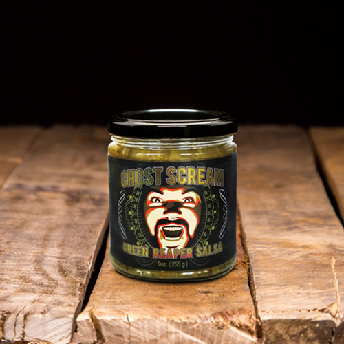 green ghost pepper salsa