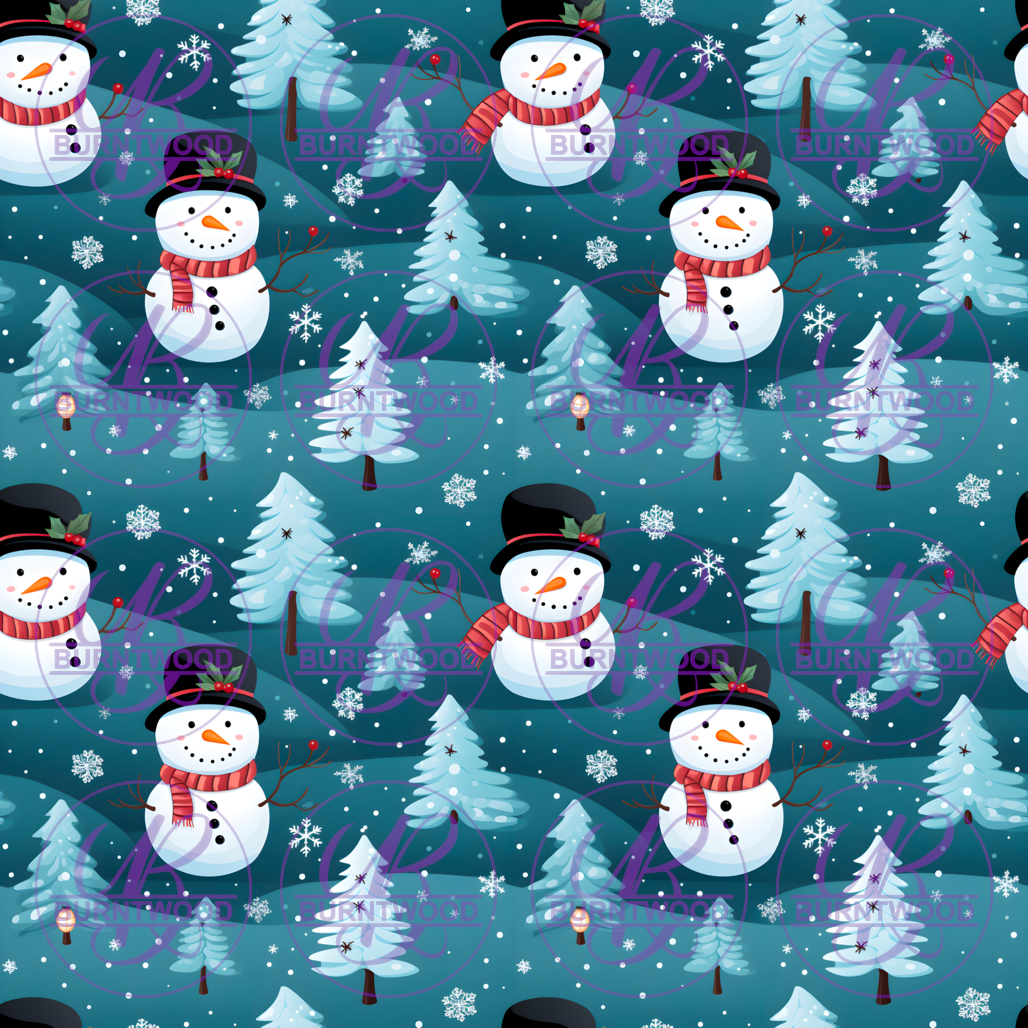 Digital - Snowman Seamless 9754 - Burntwood Solutions Limited