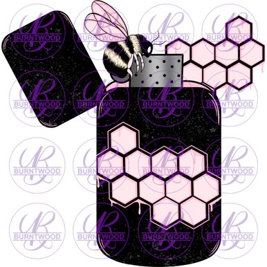 Pink Bee Lighter 3922 - Burntwood Solutions Limited