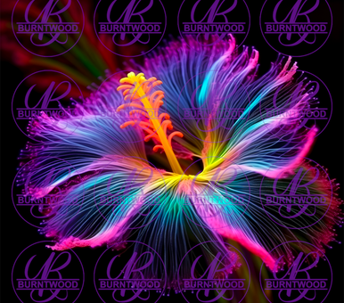 Neon Hibiscus 9737 - Burntwood Solutions Limited