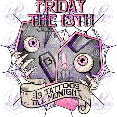 Trick Or Tequila 5441 (Transparent White Ink Outlines))