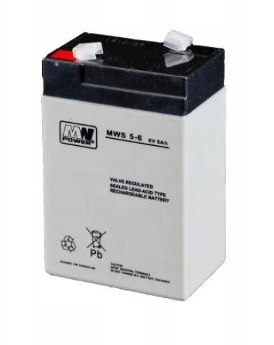 6V 5AH Lead Battery