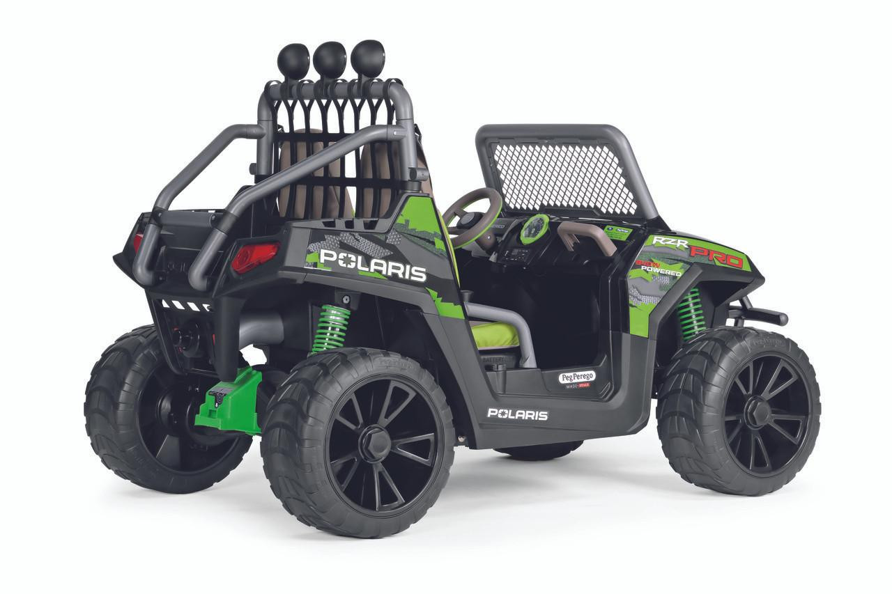 Peg Perego Polaris RZR Green Shadow Pro 24V Electric Ride On
