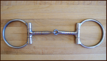 Stainless Steel D Ring Snaffle With Copper Inlay - B & H Rope Halters