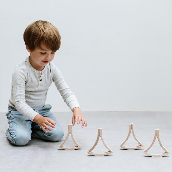 Abel Mini Wooden Block Set Natural - Waldorf Toys - Wooden Toys - Ava's ...
