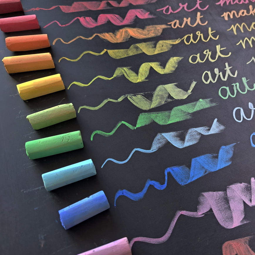 Mercurius Blackboard Chalk Pastel - Natural Art Supplies for Children ...